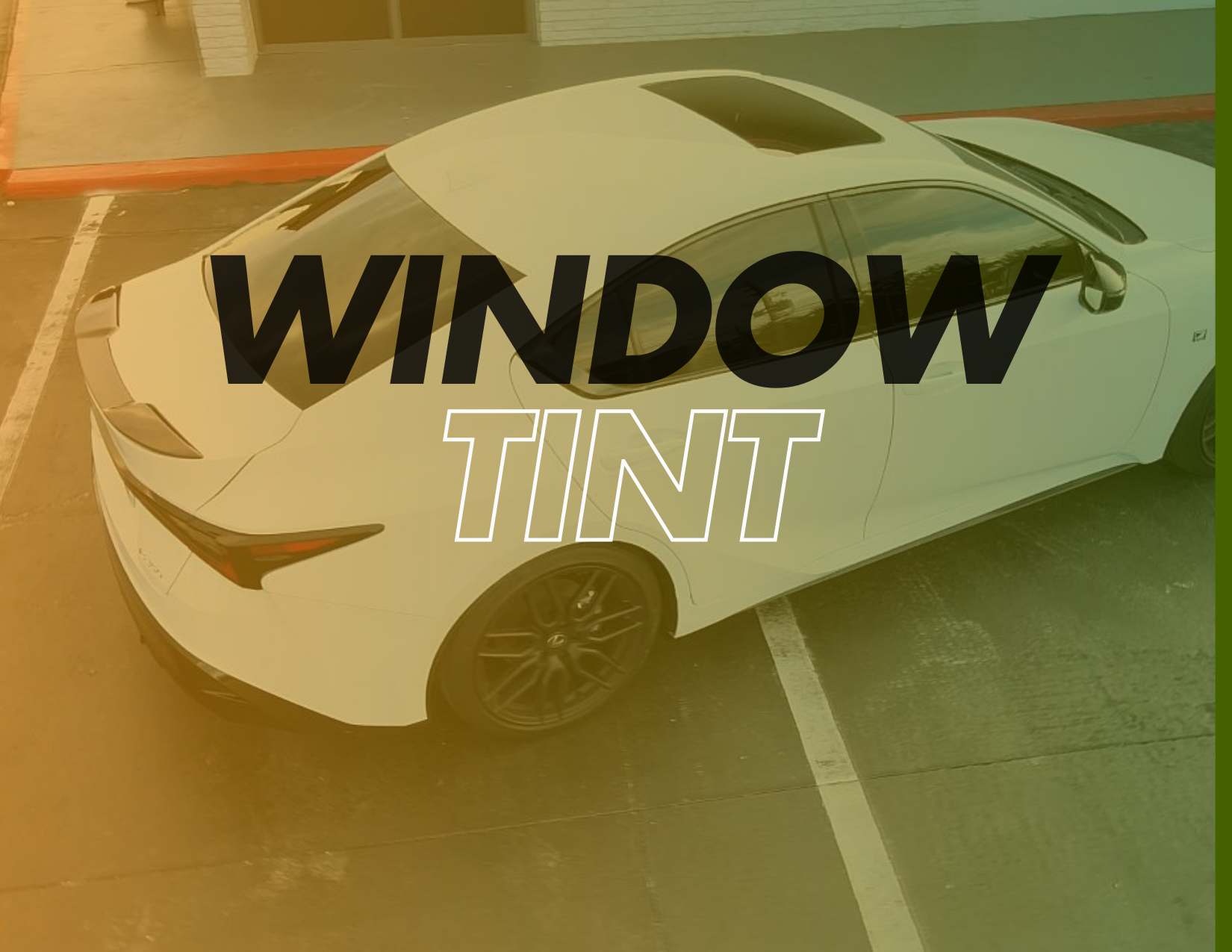 Automotive Window Tinting | UV Protection Included - Tailored Auto ...